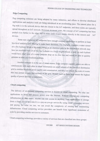 Unit-1. Introduction to Internet of things | PDF