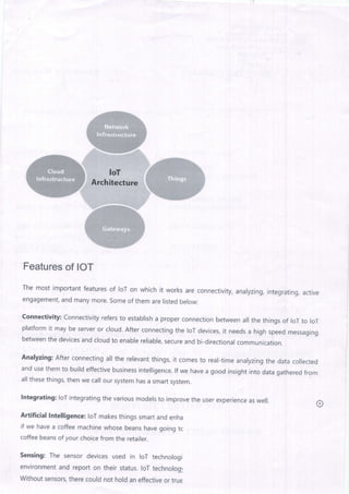 Unit-1. Introduction to Internet of things | PDF