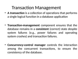 UNIT-1.pptx discusses about introduction to dbms | PPT | Free Download