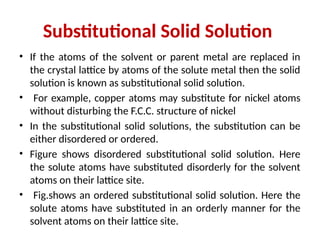 UNIT I CONSTITUTION OF ALLOYS AND PHASE DIAGRAMS | PPT