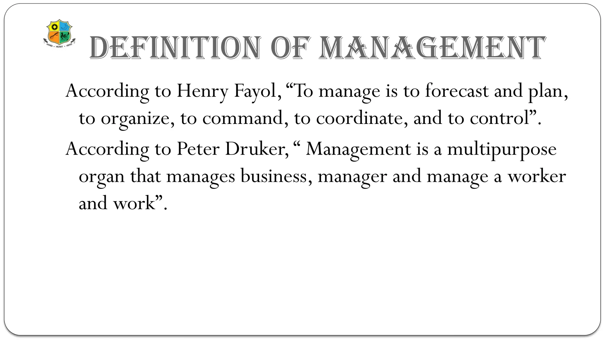 Management Concepts Process Nature & Scope | PPTX