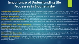 Introduction to Biochemistry Biochemistry is a branch of science that ...