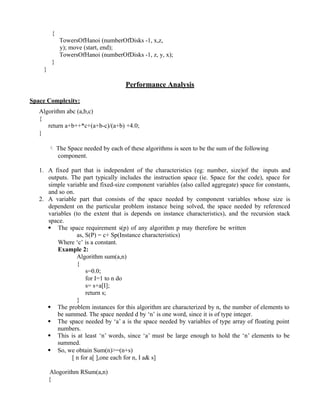 UNIT-1.docx Design and Analysis of Algorithm | DOCX