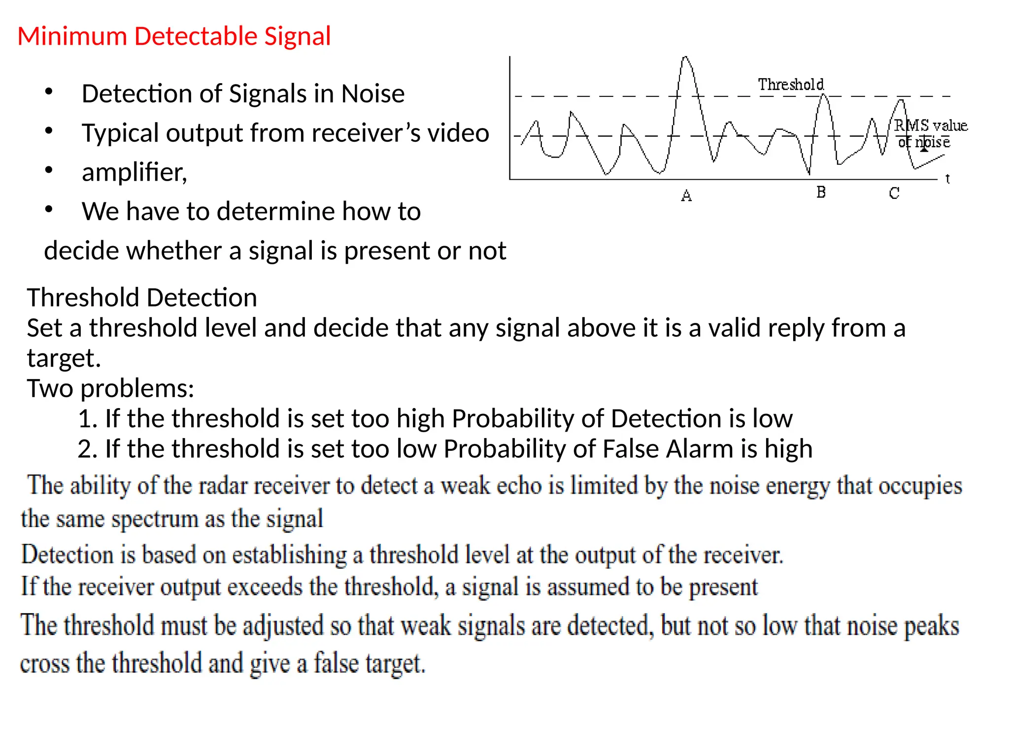 introduction to radar and signal transmission | PPTX
