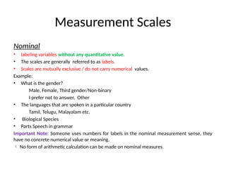 Types of Data in Machine Learning, Number aand Categorical | PPT
