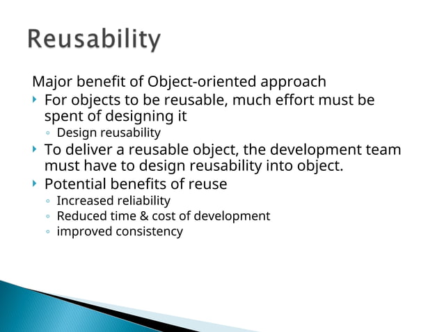 Unit 1 Object Oriented Systemsoosd Ppt