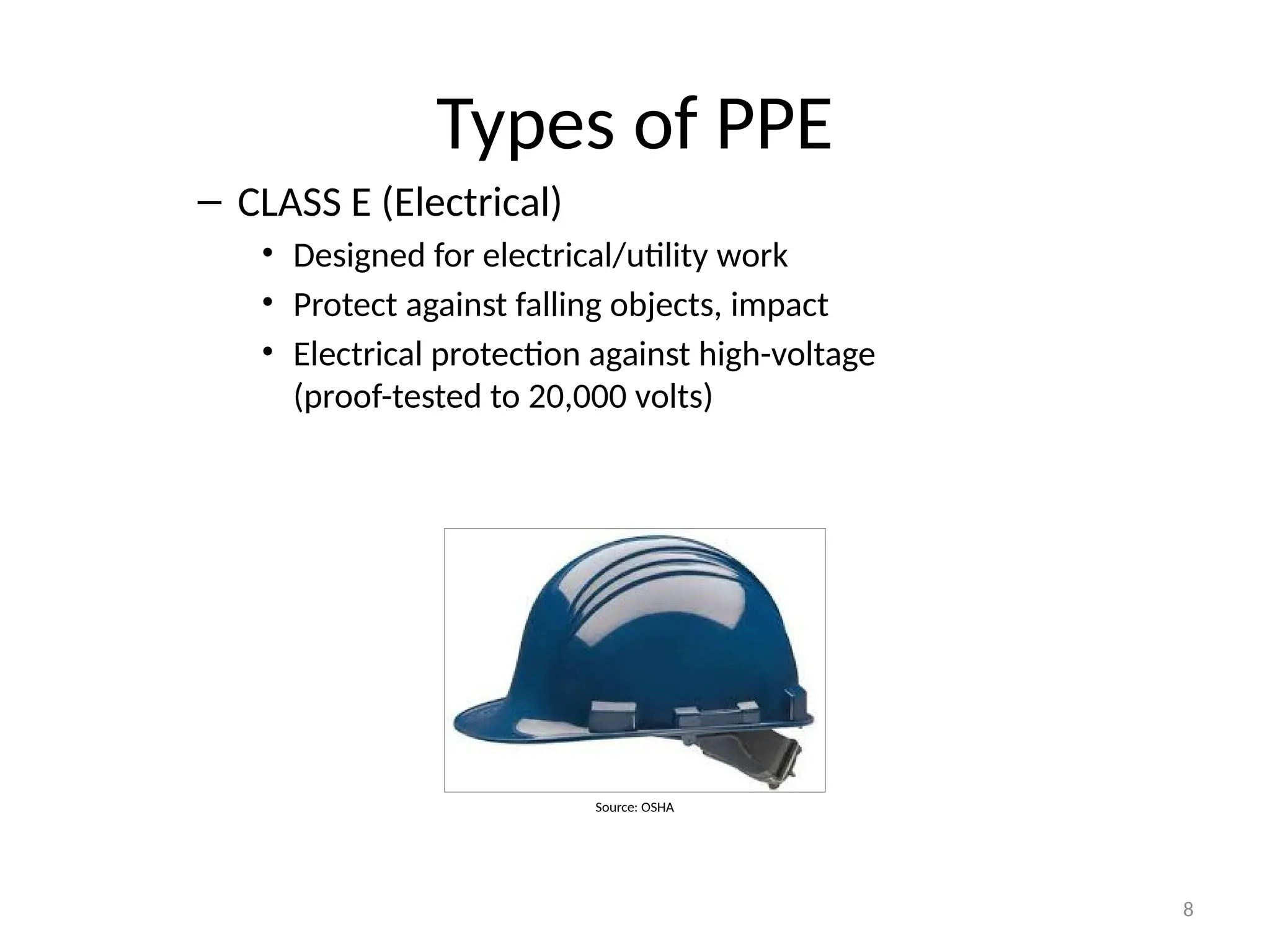 Entry-Personnel Protective Equipment- Health and Safety Policy-Material ...