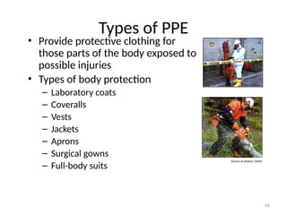 Entry-Personnel Protective Equipment- Health and Safety Policy-Material ...