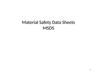 Entry-Personnel Protective Equipment- Health and Safety Policy-Material ...