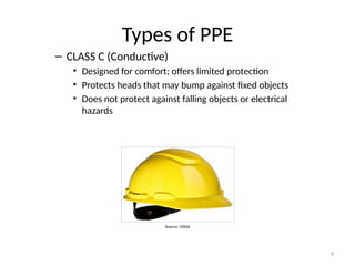 Entry-Personnel Protective Equipment- Health and Safety Policy-Material ...