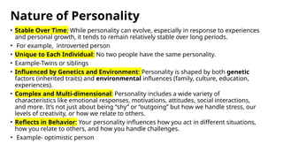 Unit-1.Personality Development.Determinants | PPTX