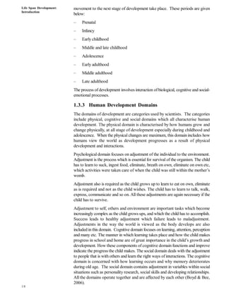 Introduction to Life Span Development, Definition, Concept and ...