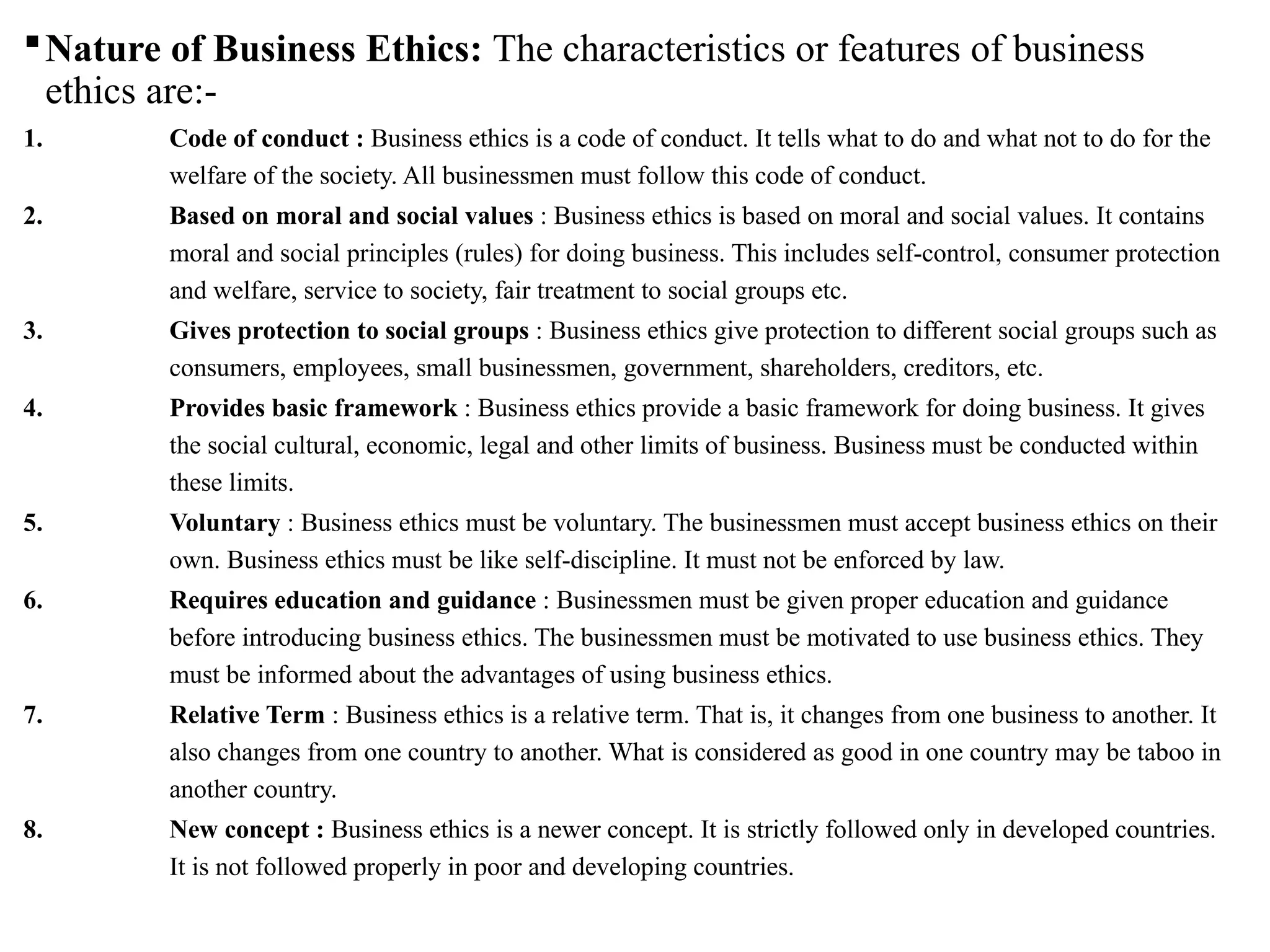 403 : BUSINESS ETHICS (2019 Pattern) (Semester-IV) UNIT-1.pptx