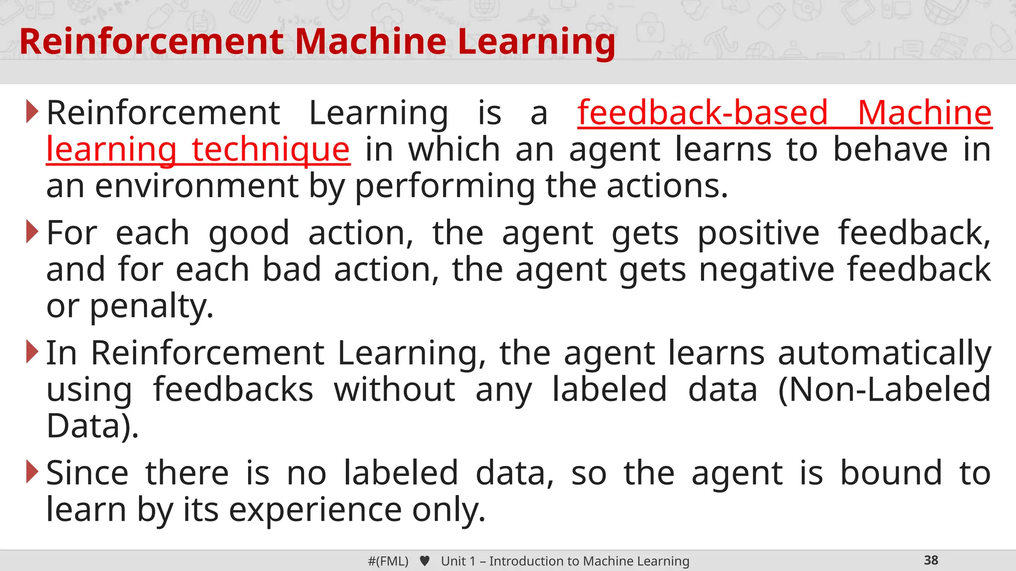 Unit-1.pptx unit 1 ppt for introduction of machine learning | PPT