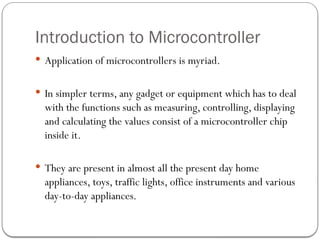 Unit-1_Introduction to Microcontroller.pptx