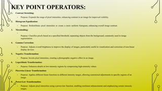 Overview of Computer Vision and its applications | PPTX