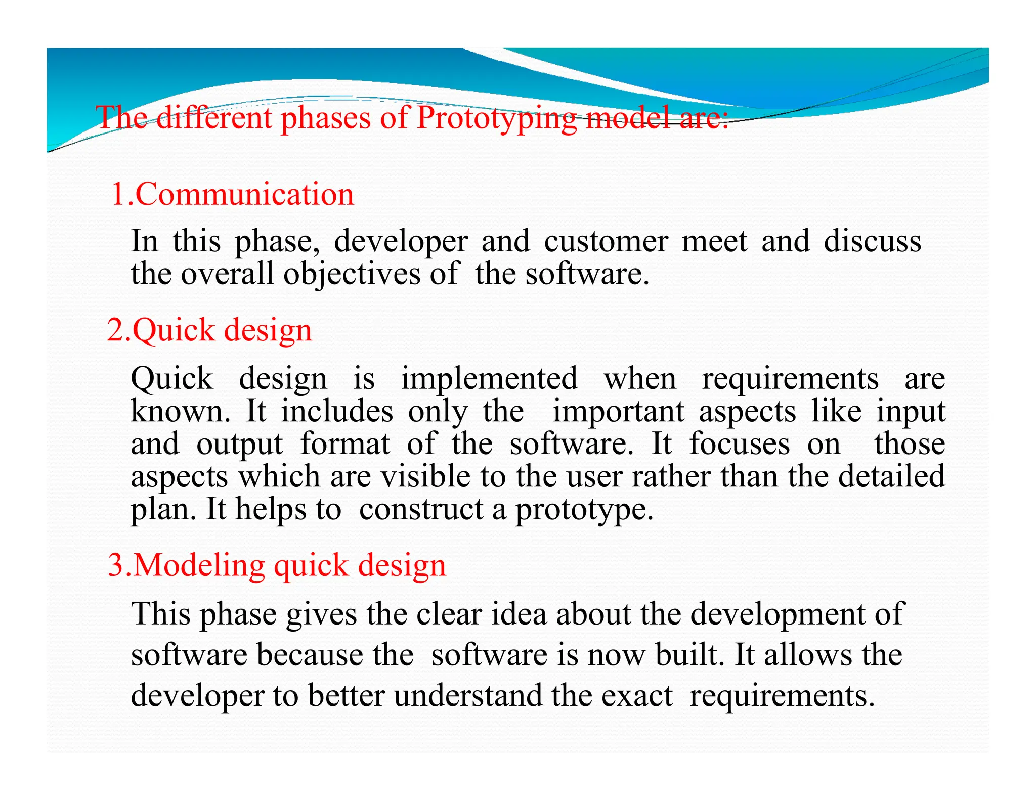 Software Engineering Perspective and Specialized Process Models | PDF