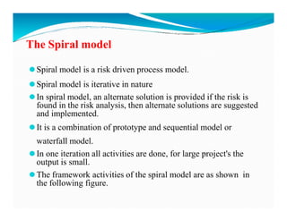 Software Engineering Perspective and Specialized Process Models | PDF