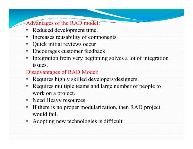 Software Engineering Perspective and Specialized Process Models | PDF ...