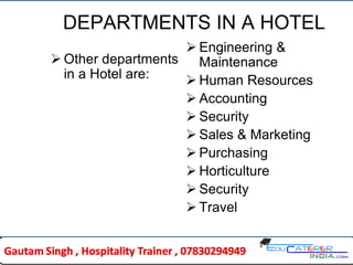 Unit 1-a.introduction-of-hotel-and-housekeeping-department. | PDF
