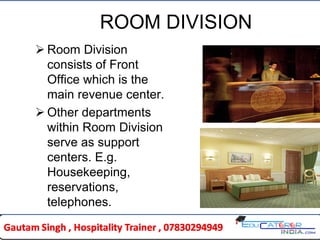 Unit 1-a.introduction-of-hotel-and-housekeeping-department. | PDF