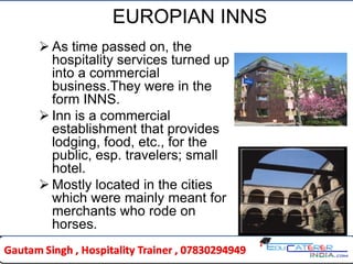 Unit 1-a.introduction-of-hotel-and-housekeeping-department. | PDF