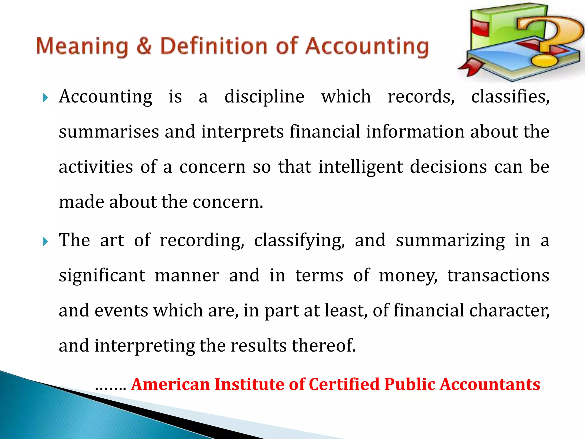 Unit 1-accounting introduction-ppt | PPTX