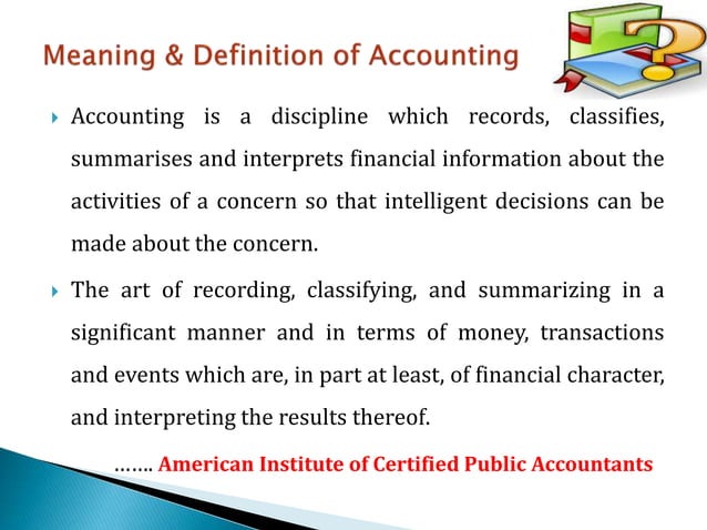 Unit 1-accounting introduction-ppt | PPT