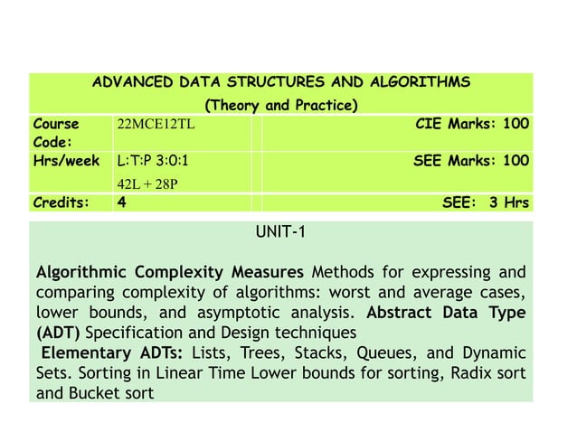 Design and analysis of algorithm ppt ppt | PPT
