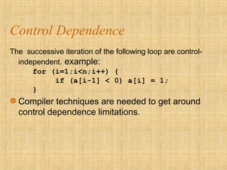 advanced computer architesture-conditions of parallelism | PPT