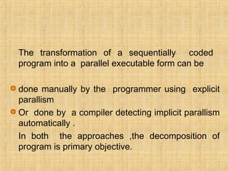 advanced computer architesture-conditions of parallelism | PPT