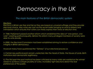 Unit 1- Democracy and Participation | PPT