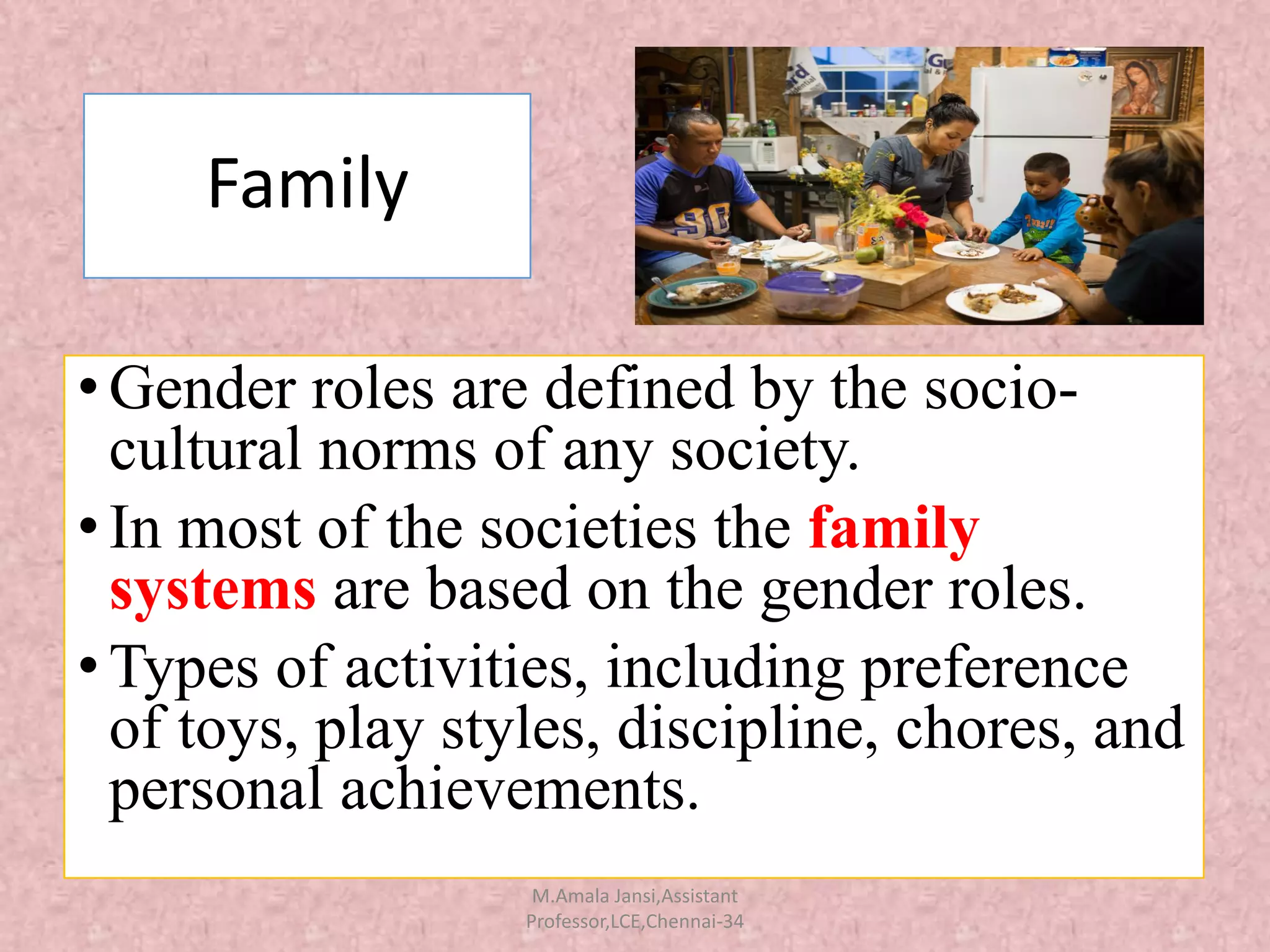 Unit-1-Gender Roles in Society-Notes | PDF