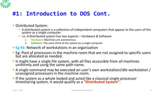 Introduction to Distributed operating system | PPTX | Computing ...