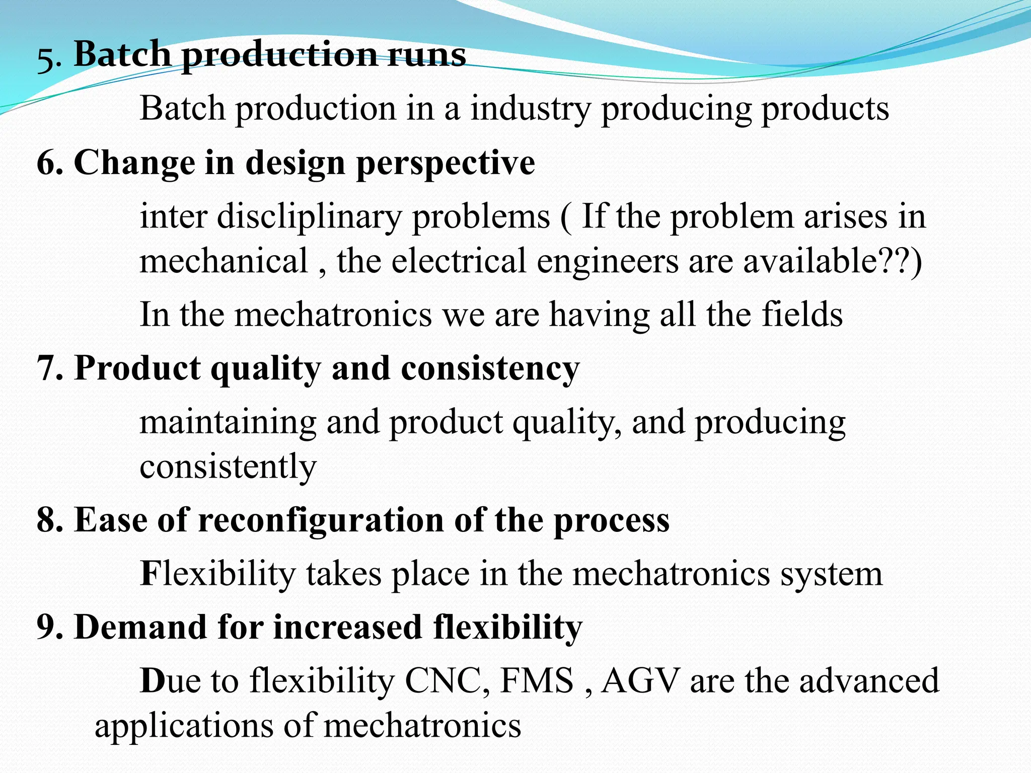 UNIT-1-INTRODUCTION- MECHATRONICS-ENGGINERING | PPT | Free Download