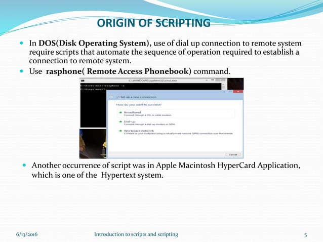 Unit 1 Introduction To Scripts Ppt