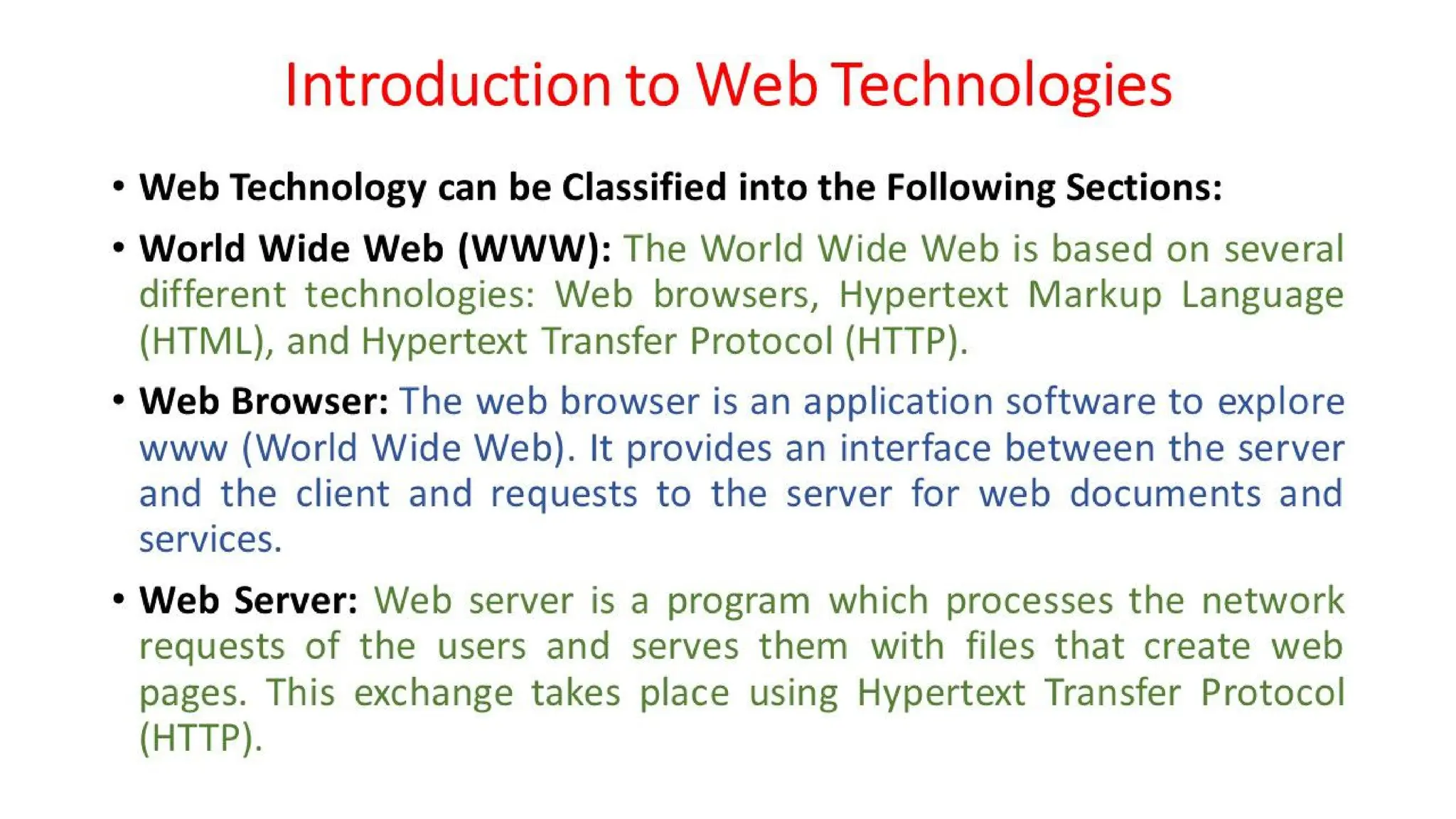 Unit - 1 - Introduction to Web Design | PDF