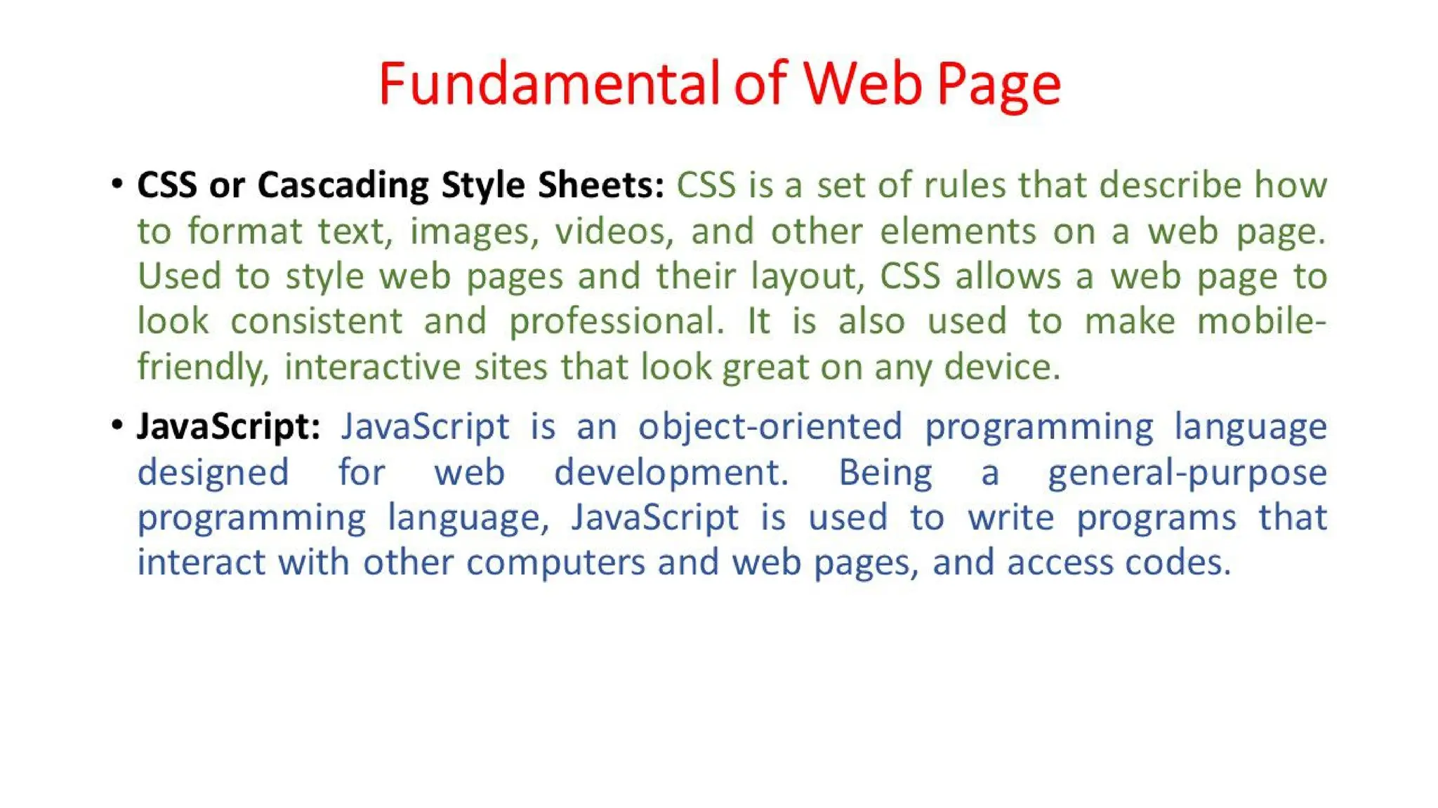 Unit - 1 - Introduction to Web Design | PDF