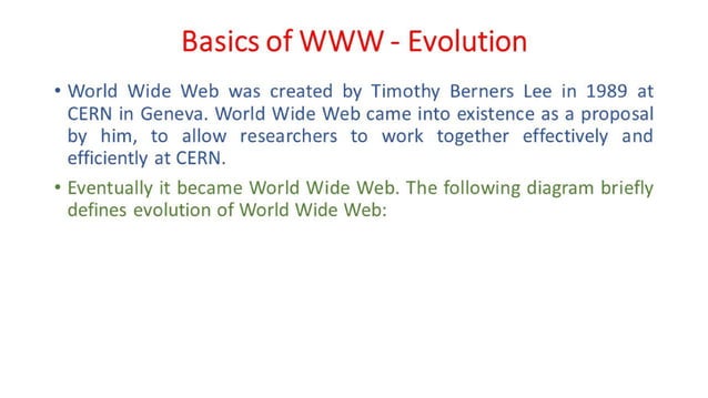 Unit - 1 - Introduction to Web Design | PDF