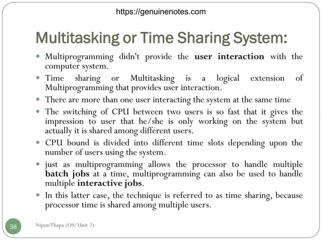 UNIT-1-Operating-System-Overview and introduction. | PDF