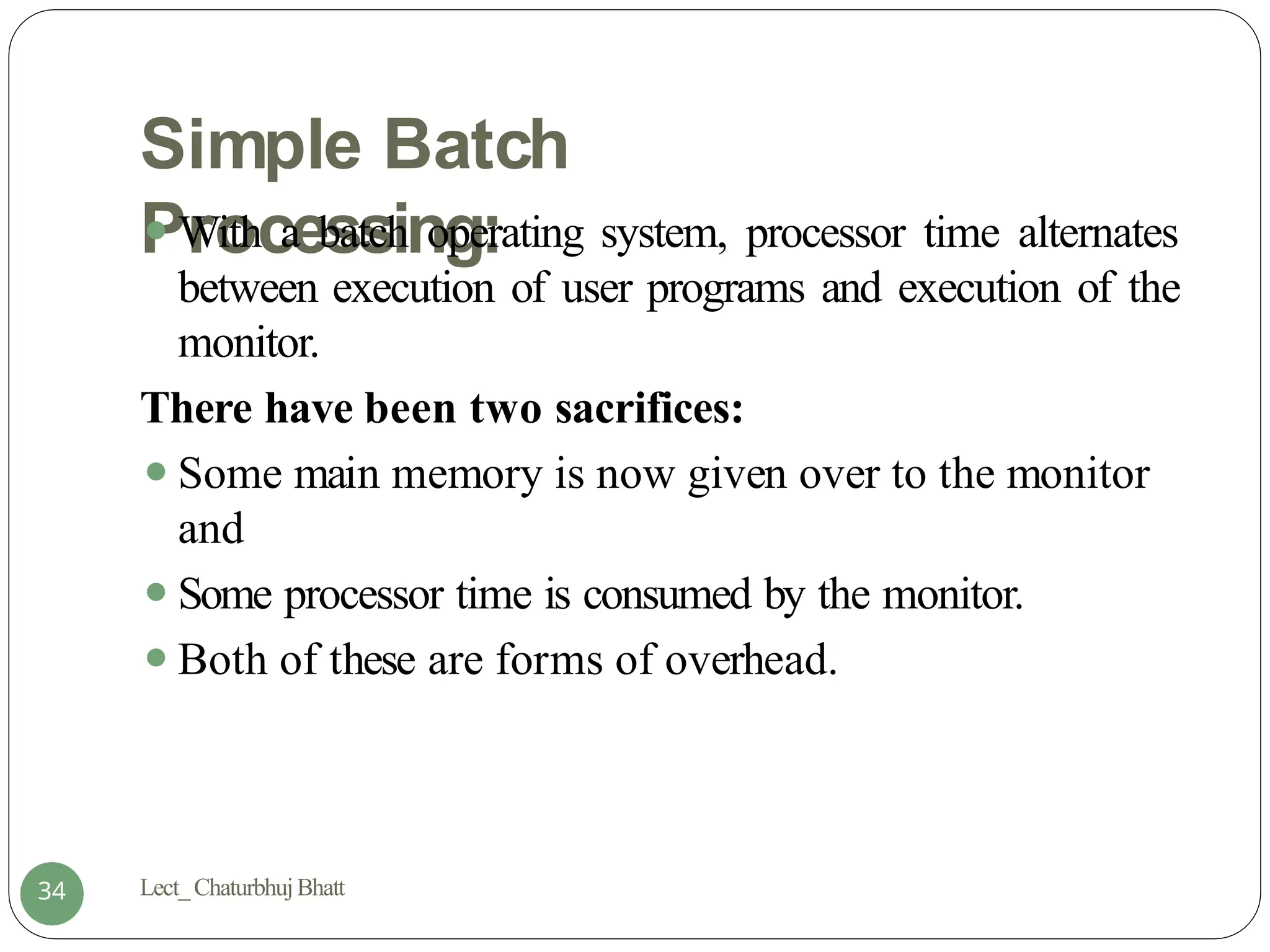 Operating System overview(Unit-1)- operating system types , types of ...