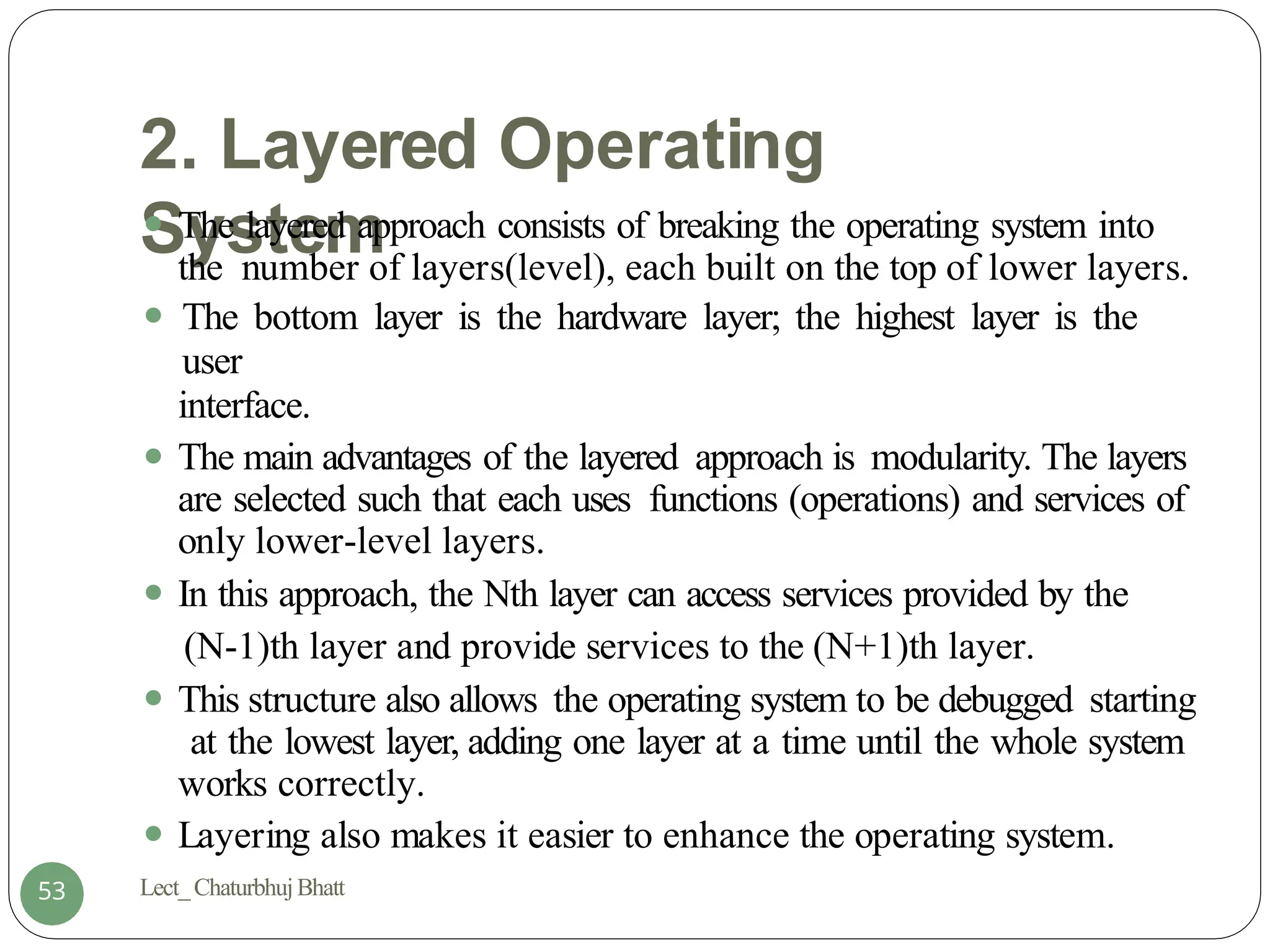 Operating System overview(Unit-1)- operating system types , types of ...