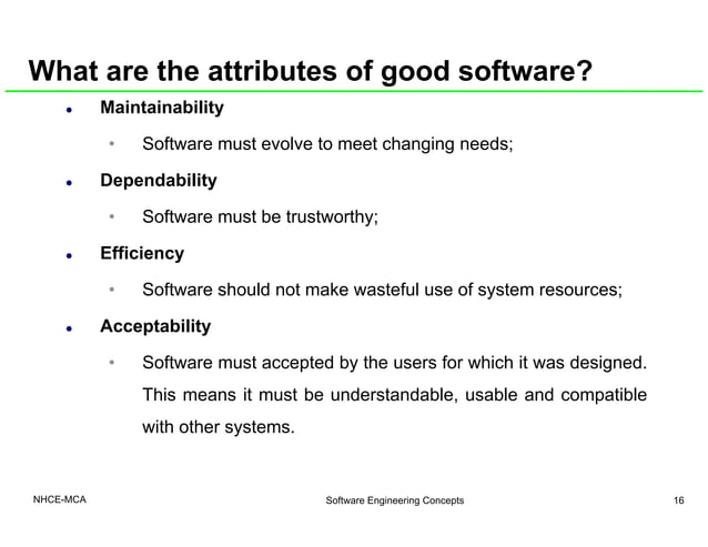 Unit 1-overview of software engineering | PDF
