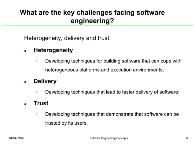 Unit 1-overview of software engineering | PDF
