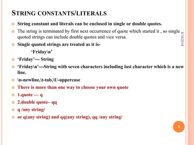 Unit 1 Perl Names Values And Variables Ppt