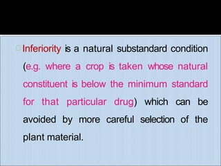 Unit-1-PharmacognosyC-4-Adulteration-of-crude-drug.pptx