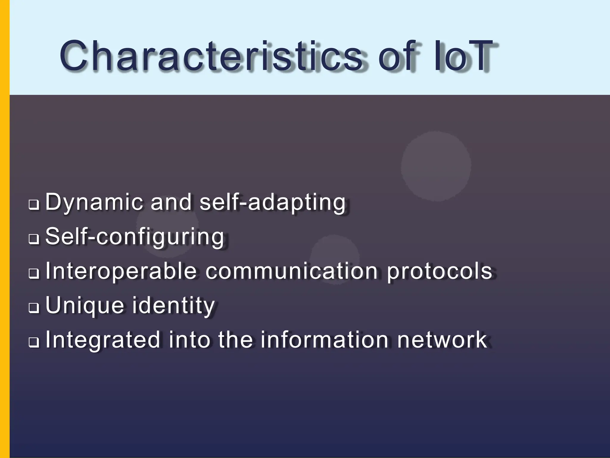Definition of Internet of things and introduction | PPT