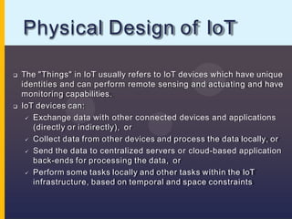 Definition of Internet of things and introduction | PPTX