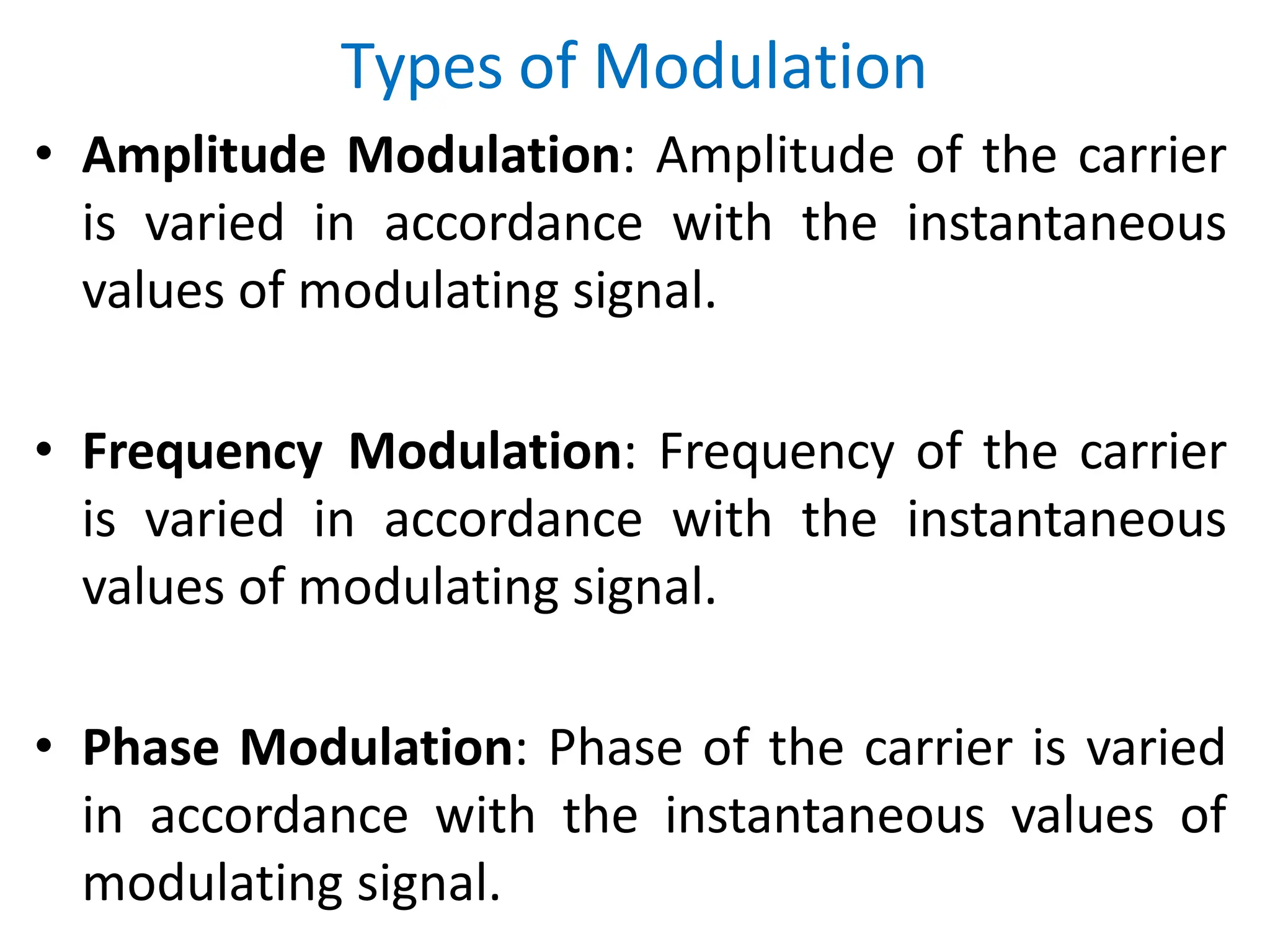 Amplitude Modulation and Demodulation Techniques | PPT