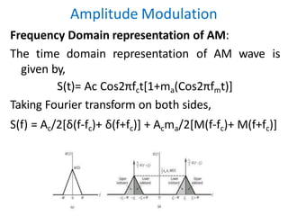 Amplitude Modulation and Demodulation Techniques | PPTX | Computer Networking | Computing